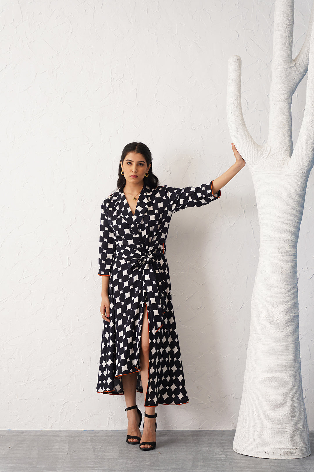 Dot Printed Dress – A Playful Spin on Designer Dresses | Seven DC