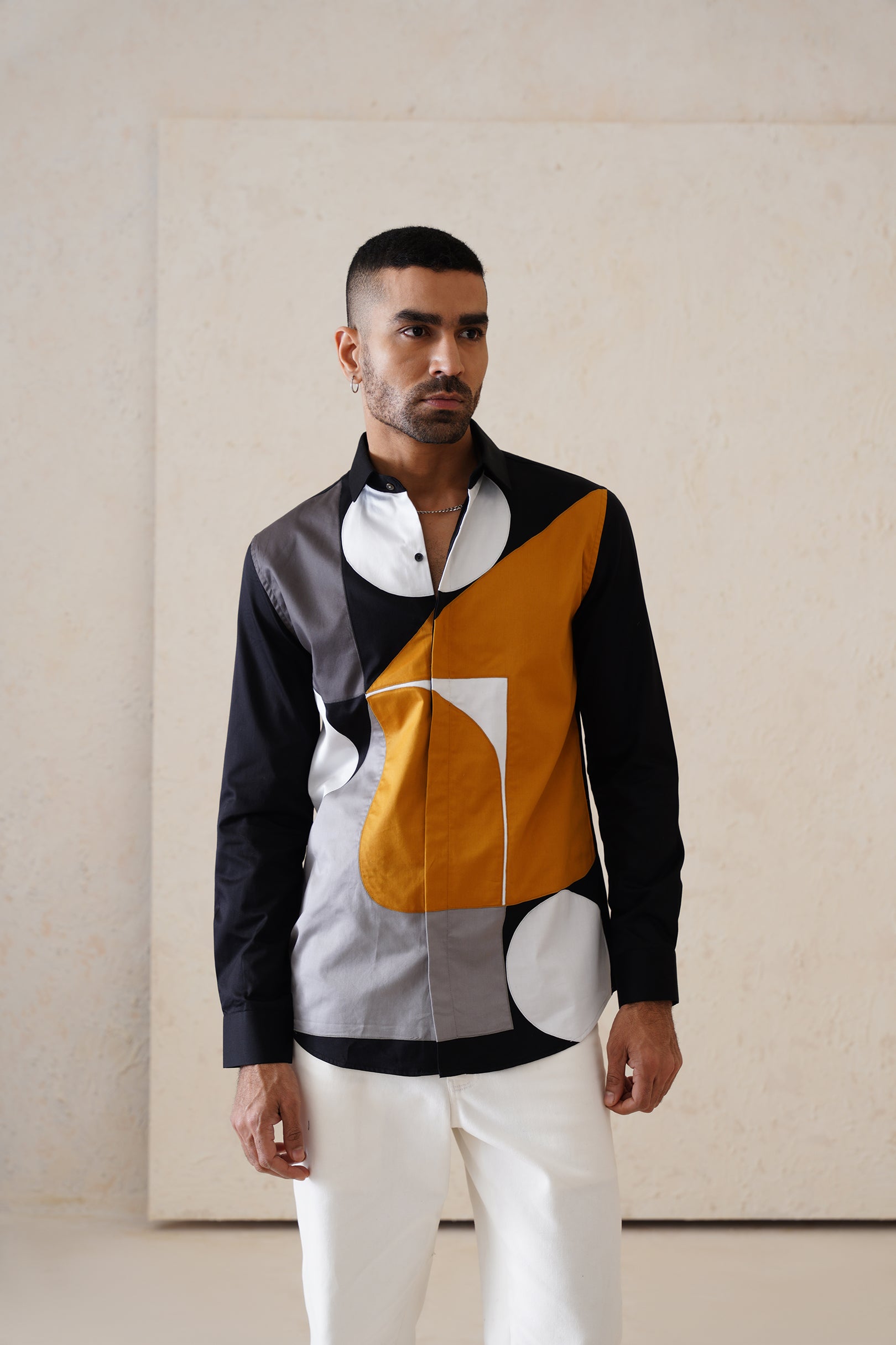 Black Que Shirt from the Colorful Shirts India Edit | Seven DC