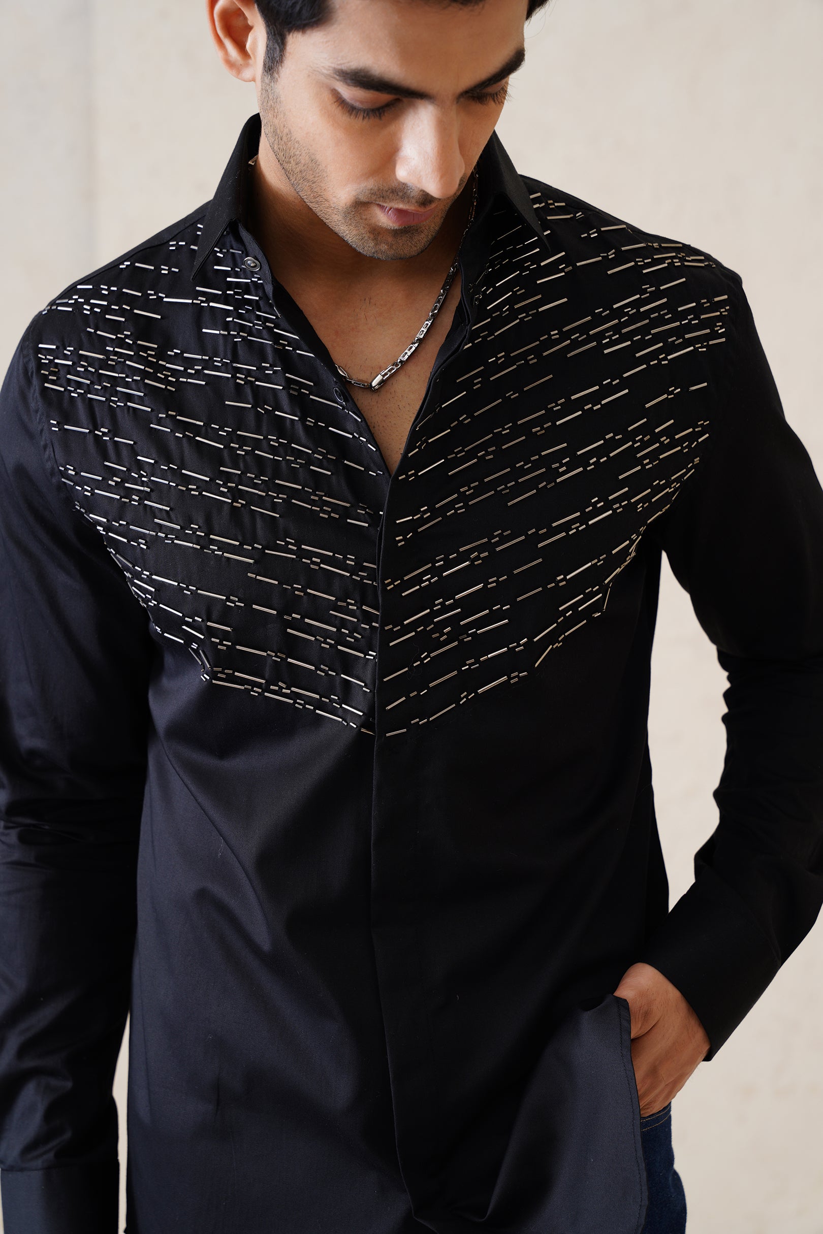 Papparazzi Shirt from the Luxury Shirts India Collection | Seven DC