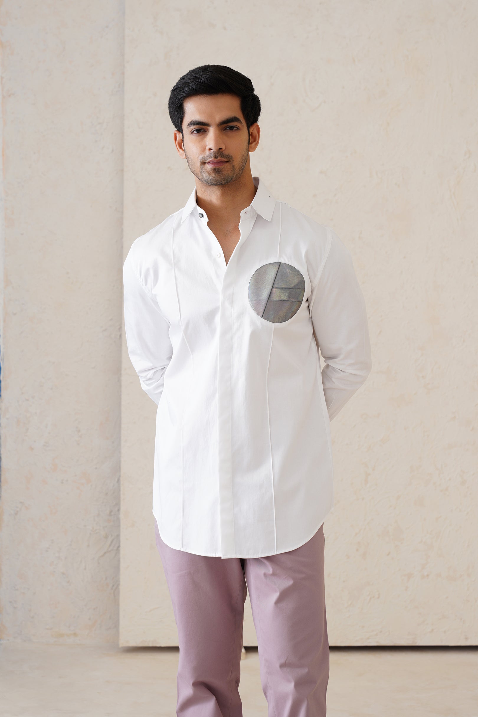 Silver Dial Shirt from the Colorful Shirts India Edit | Seven DC