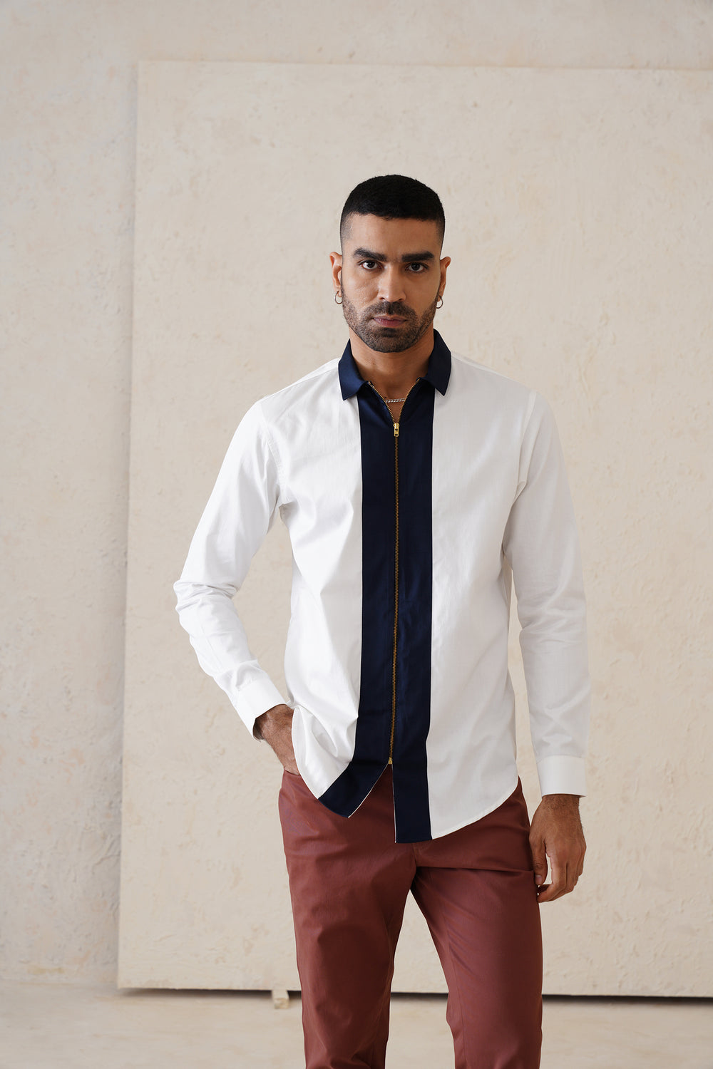 Classic Color-block Shirt from the Colorful Shirts India Edit | Seven DC