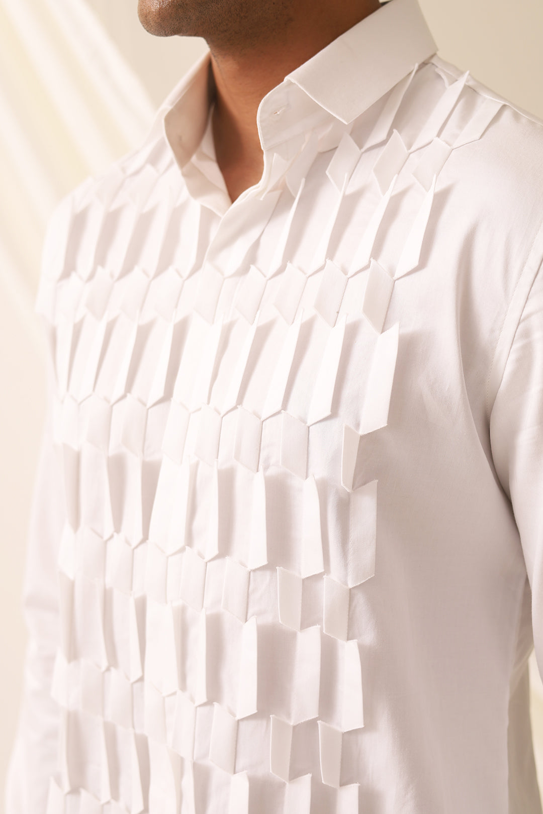 Maximalist Textured Shirt from the Embroidered Shirts Men Collection ...