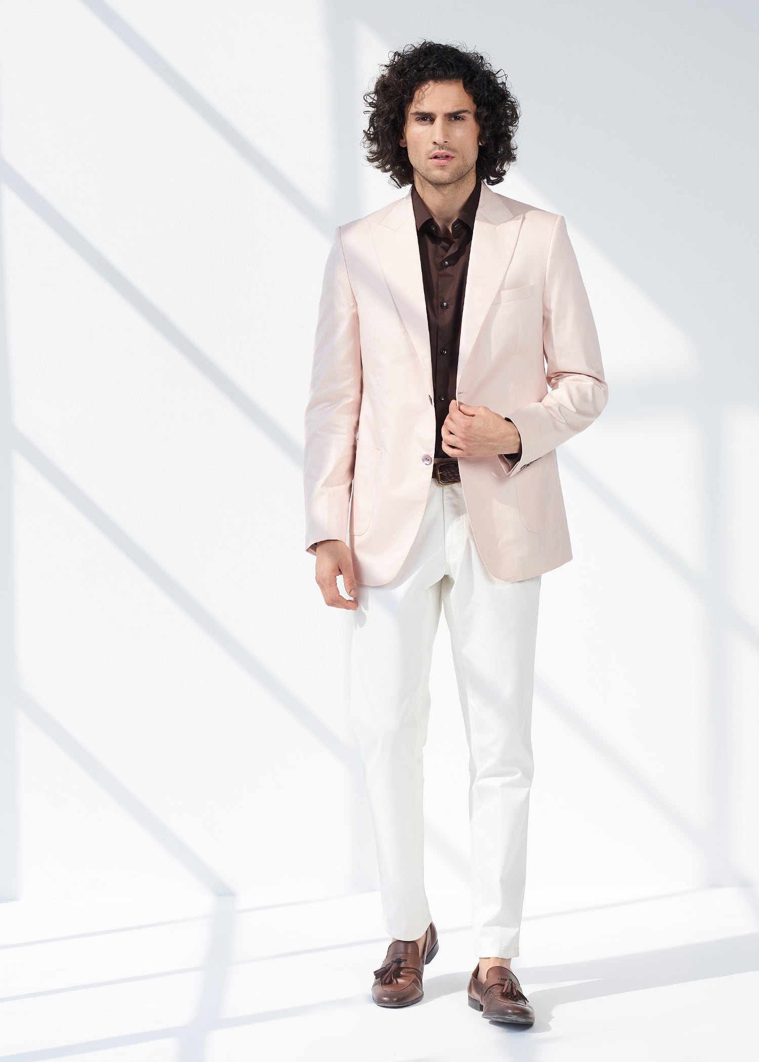 Cotton-Twill Pink Jacket