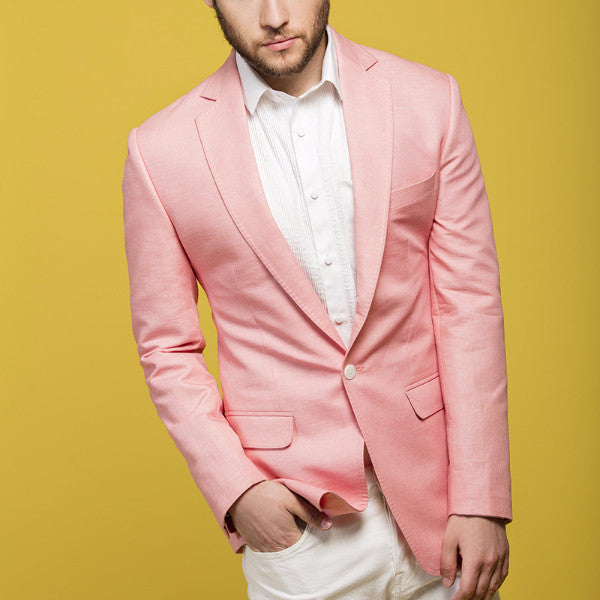 Pink Linen Jacket