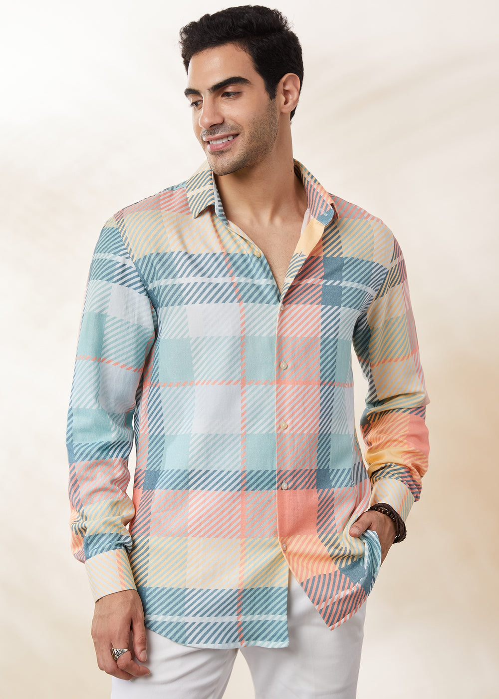 Neo Check Shirt from the Printed Shirts India Edit | Seven DC