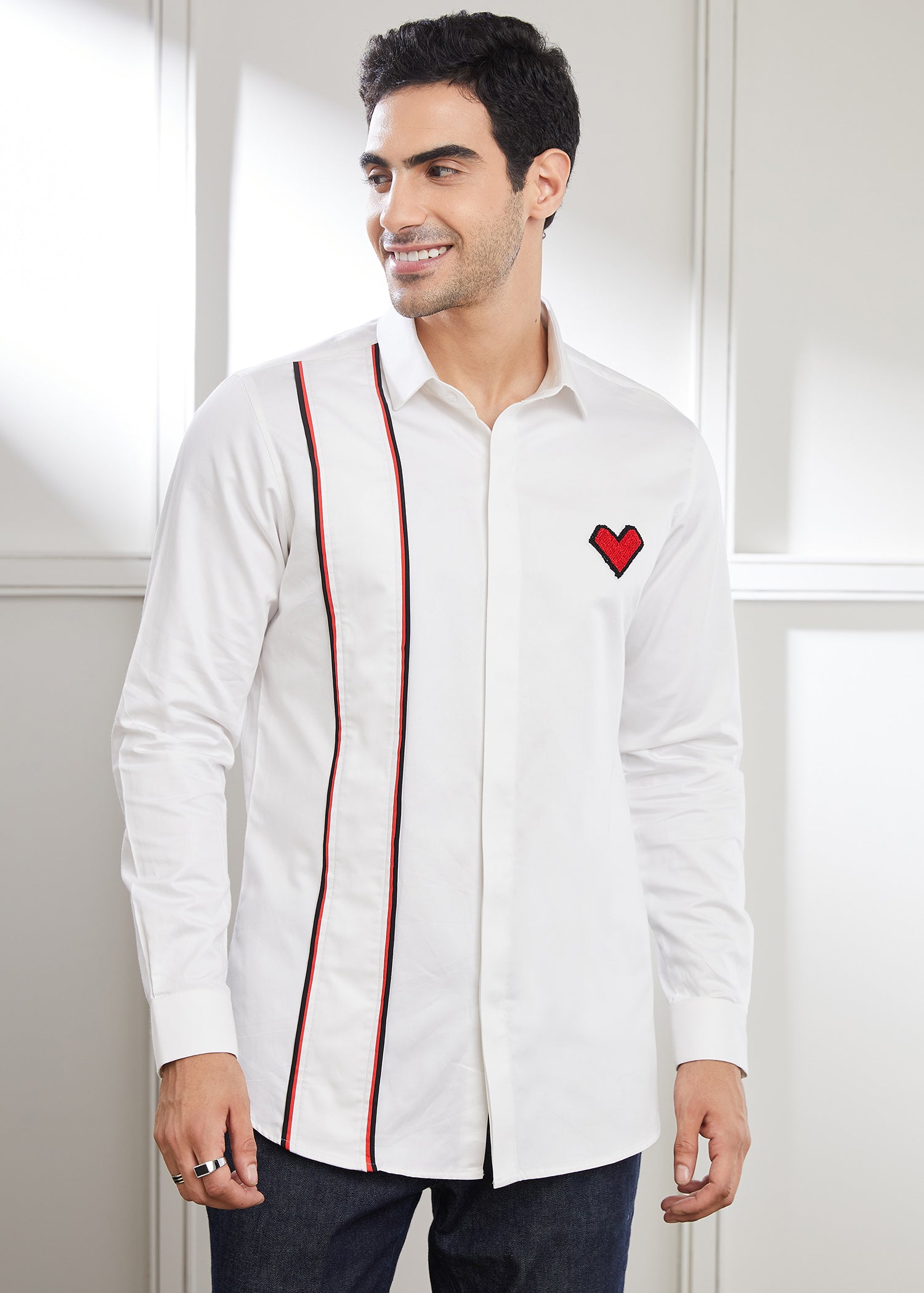 8-Bit Heart Shirt from the Colorful Shirts India Edit | Seven DC
