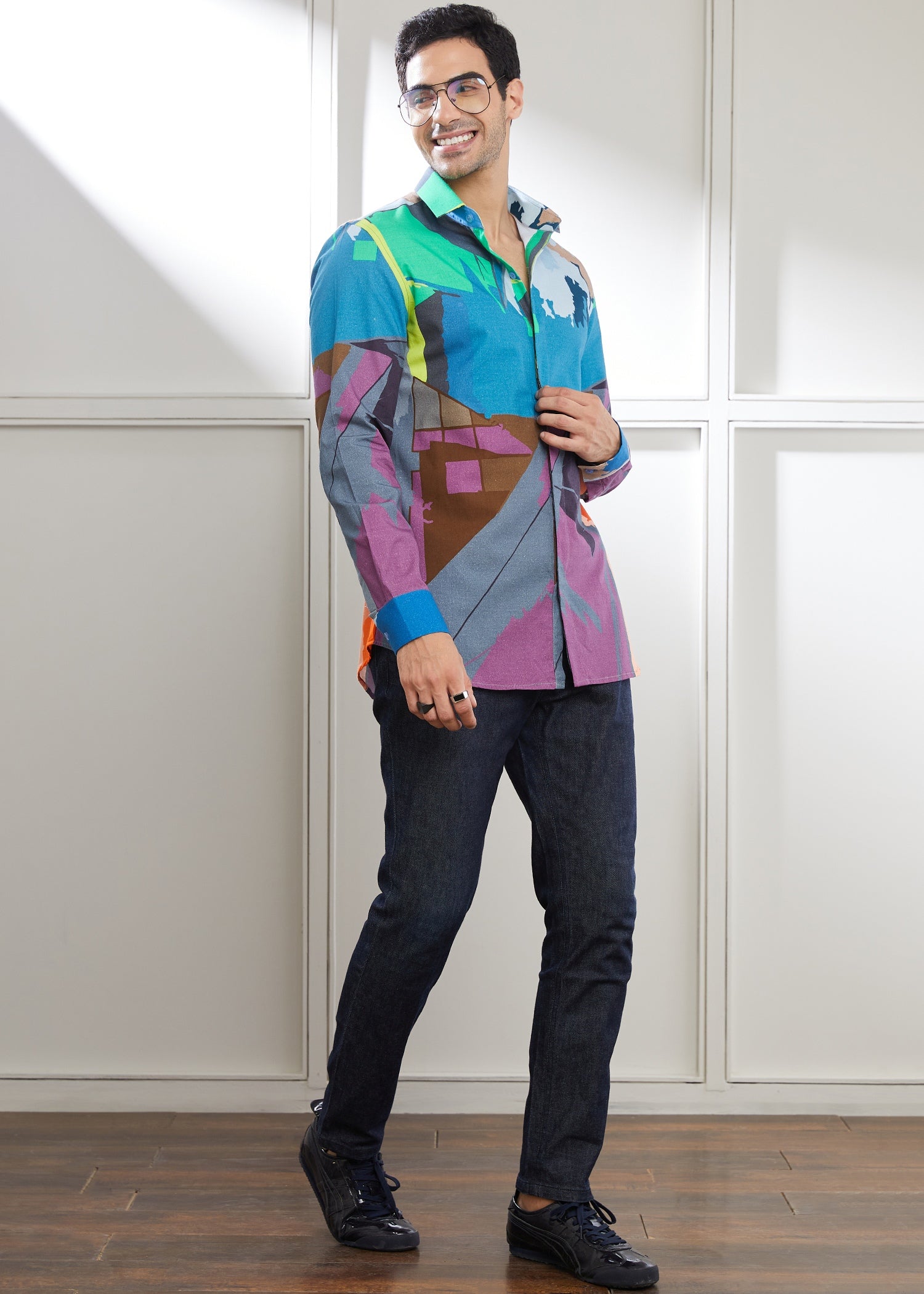 Abstract Arch Shirt from the Printed Shirts India Edit | Seven DC