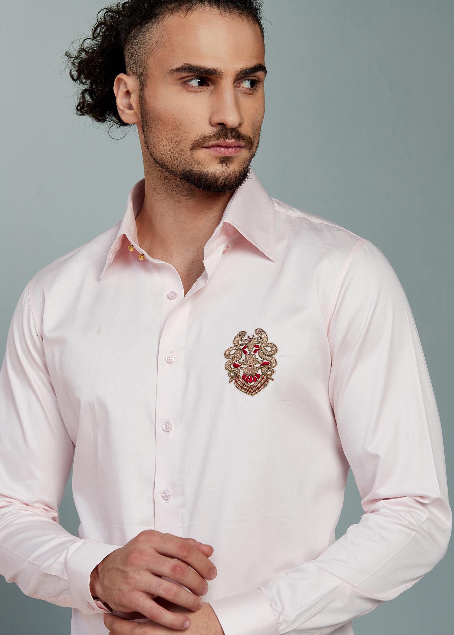 Python Embroidered Shirt